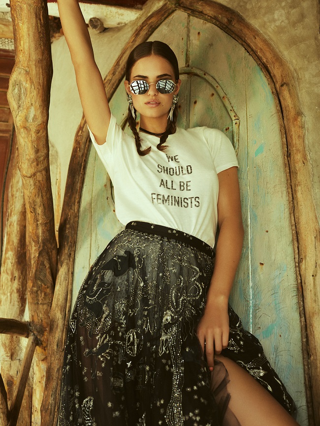 Robin Marjolein is Styled for Summer in Cosmopolitan Germany